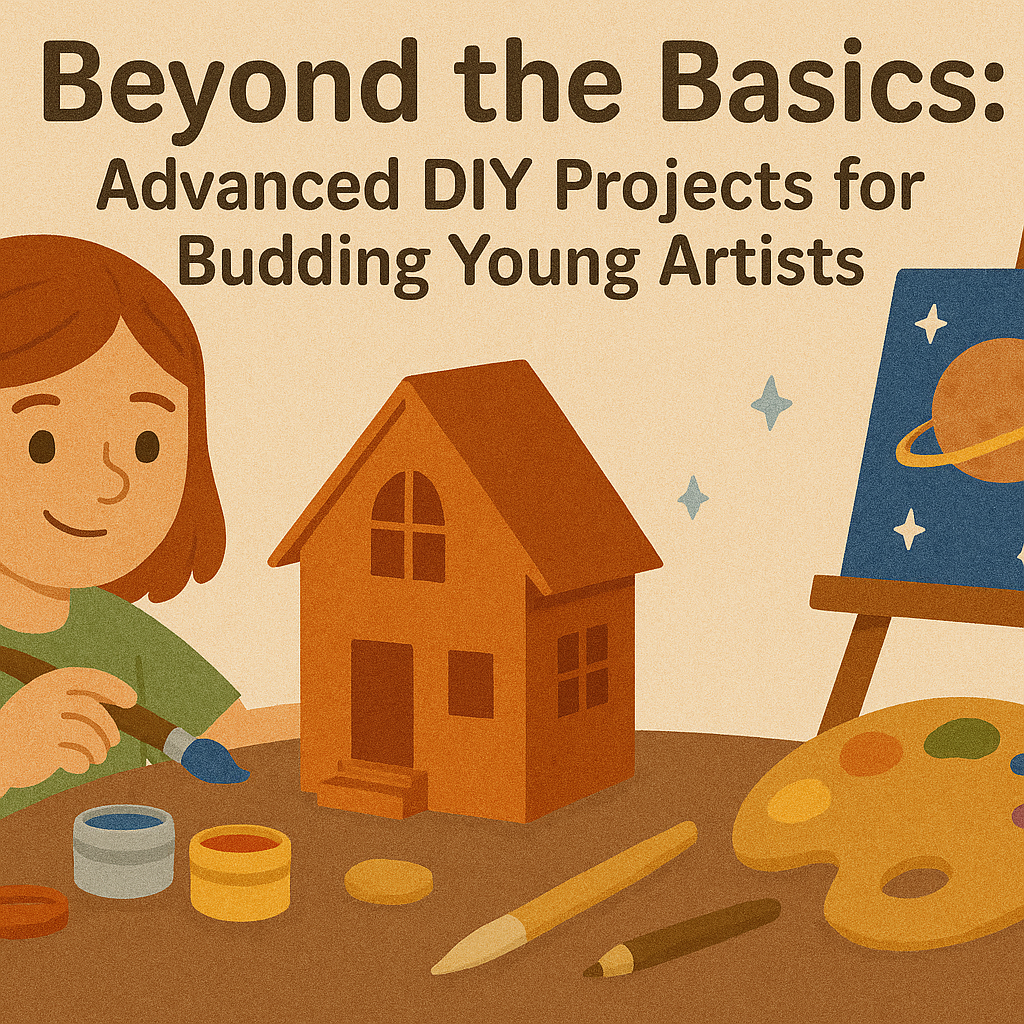 Beyond the Basics: Advanced DIY Projects for Budding Young Artists ...