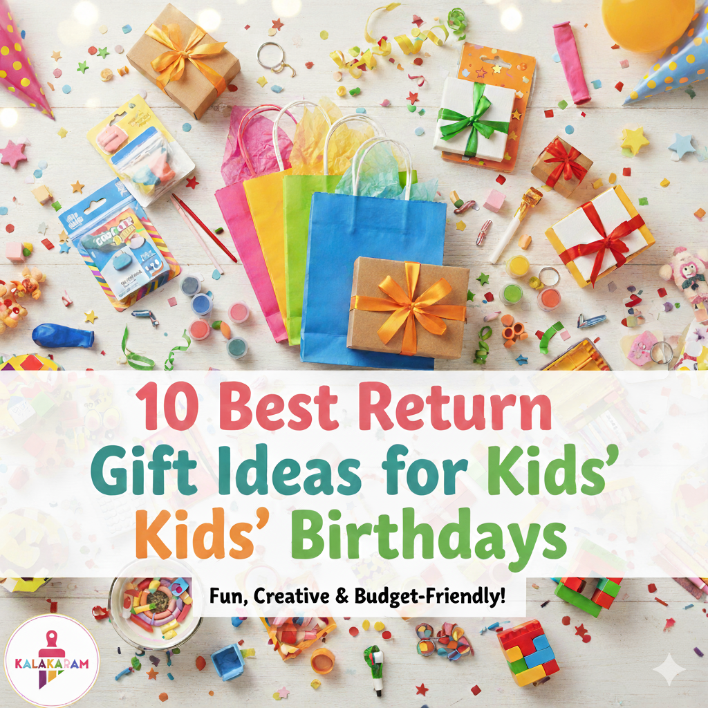 10 Best Return Gift Ideas for Kids’ Birthdays – Kalakaram